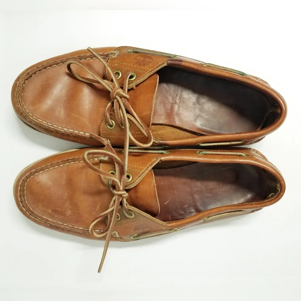 Timberland | Shoes | Timberland Genuine Leather 2eye Classic Boat Deck ...